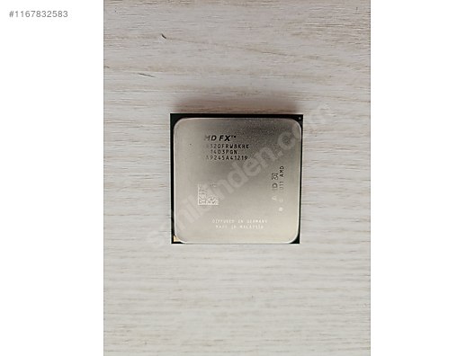 AMD FX X8 8320 Soket AM3 İşlemci 3 5GHz 16MB Önbellek İşlemci ve Tüm