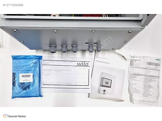 Wilo Control VSD-LB-2.20-2WA 4.4KW Dual Pump Controller - Programlayıcı ...