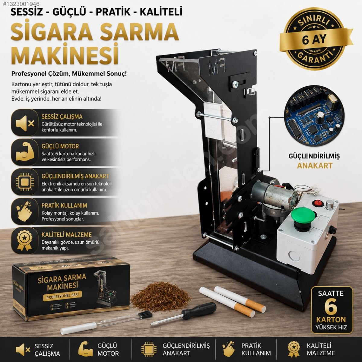 SİGARA SARMA MAKİNESİ sahibinden.comda - 1323001946