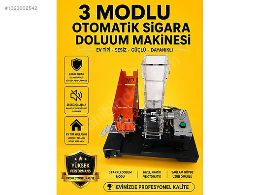3 MODLU OTOMATİK SİGARA SARMA MAKİNESİ ELEKTRİKLİ sahibinden.comda ...