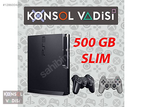 PS3 - 500 GB 55 OYUNLU - 2 KOL - KONSOL VADİSİ sahibinden.comda ...
