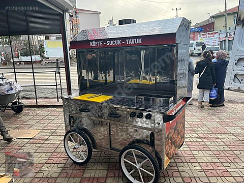 SEYYAR KÖFTE ARABASI KÖFTE KEBAP TEZGAHI DAVLUMBAZLI TÜPLÜ - Seyyar ...