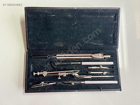 ORJİNAL 209 A ÇEKOSLAVAKYA ÜRETİM PERGEL TAKIMI sahibinden.comda ...