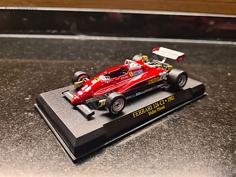 Altaya 1/43 Ferrari 126C2 f1 1982 Didier pironi formula 1 - Diecast Model Araba Alışverişte İlk ...