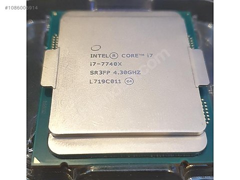 intel Core i7-7740X CPU 4.30GHz sahibinden.comda - 1086006914