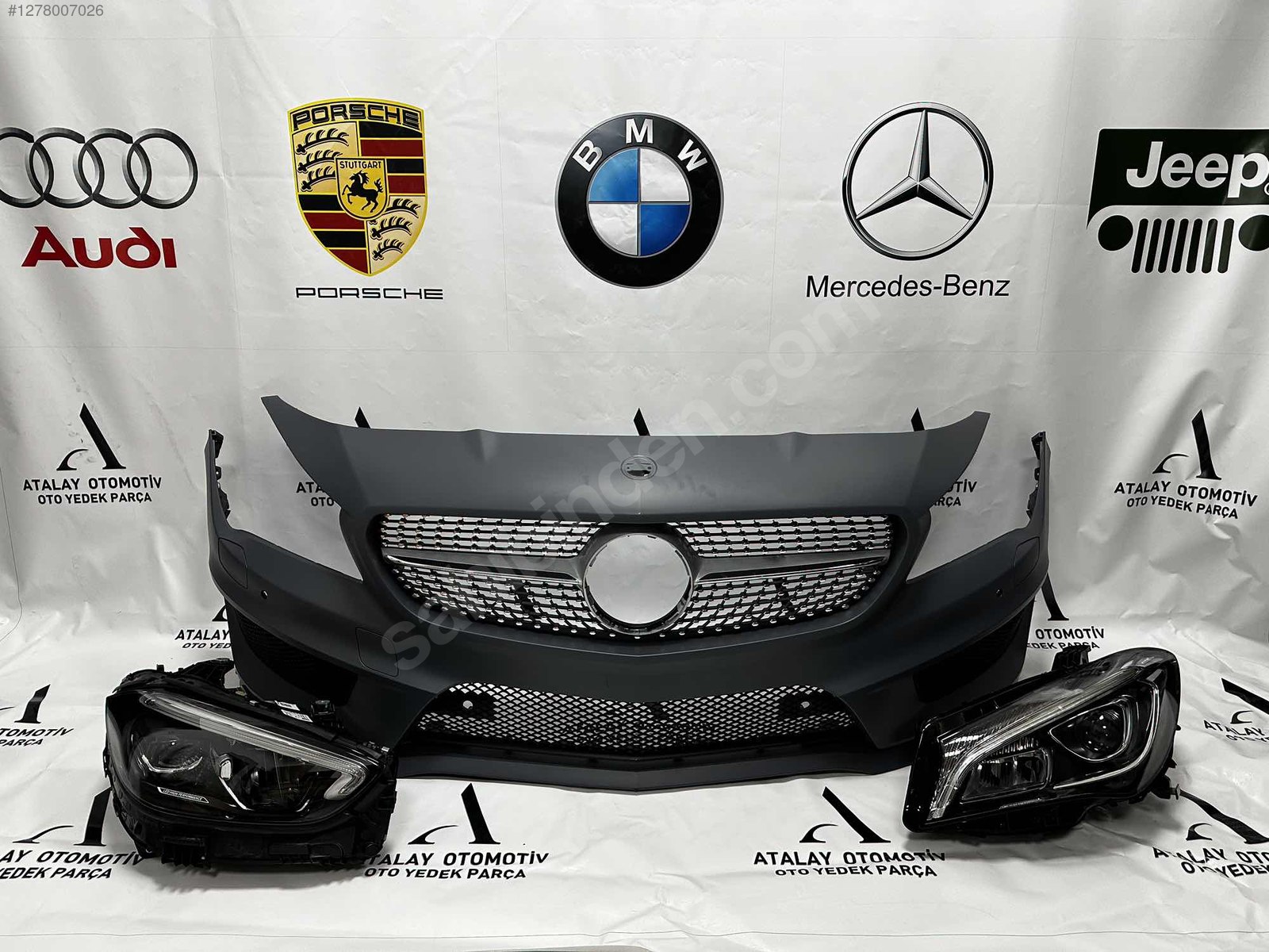 MERCEDES CLA W117 AMG MAKYAJLI ÖN TAMPONN 2016-2019 1178802301 - İlan ...