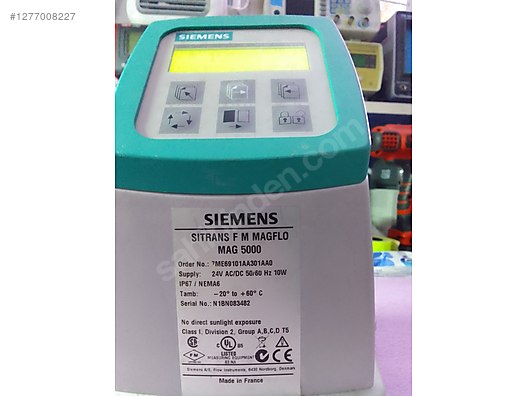 Siemens Sitrans Mag 5000 Transmitter DC 24 Volt - Siemens Programlayıcı ...
