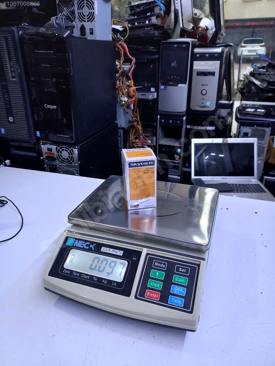 NECK JCS-B 30KG/1G Hassas İkinci el terazi sıfır gibi - Elektronik ...