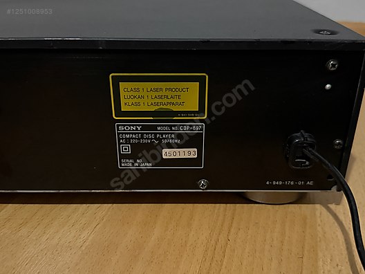 sony cdp 897 sorunsuz sahibinden.comda - 1251008953