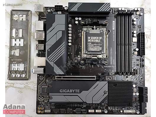 GIGABYTE B650M DS3H AMD B650 Soket AM5 DDR5 6400MHz (OC) M.2 - Anakart ve Tüm Masaüstü ...