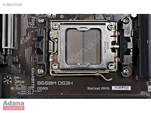 GIGABYTE B650M DS3H AMD B650 Soket AM5 DDR5 6400MHz (OC) M.2 - Anakart ve Tüm Masaüstü ...