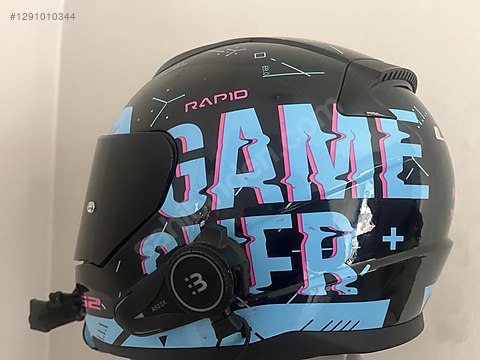 LS2 RAPID PLAYER KASK+İNTERCOM+SİYAH VİZÖR - Kapalı Kasklar Uygun ...