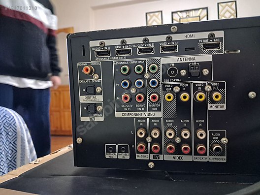 Sony Receiver Amfi - Sony STR-DH520 7.1 Amfi Receiver - 1217011310