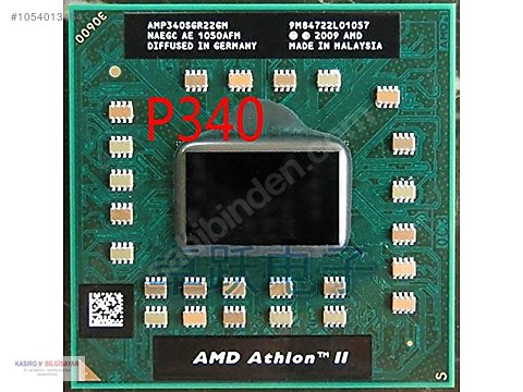 AMP340SGR22GM AMD Athlon II P340 AMD Athlon II Dual-Core CPU - İlan ve ...