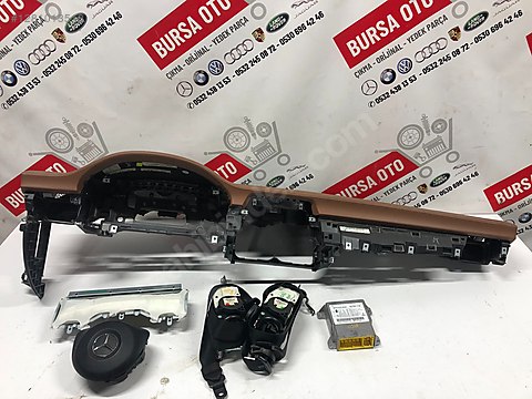 MERCEDES W218 CLS TABA RENK TORPİDO AİRBAG SET SÖKME HATASIZ - İlan ve ...