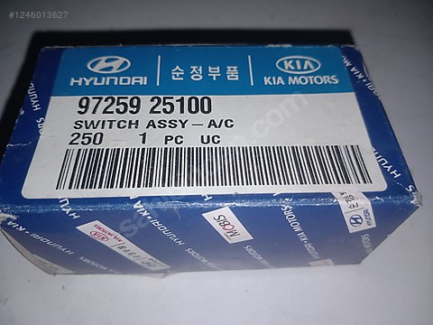 Otomobil & Arazi Aracı / Elektrik / 97259 25100 Hyundai Accent Klima ...