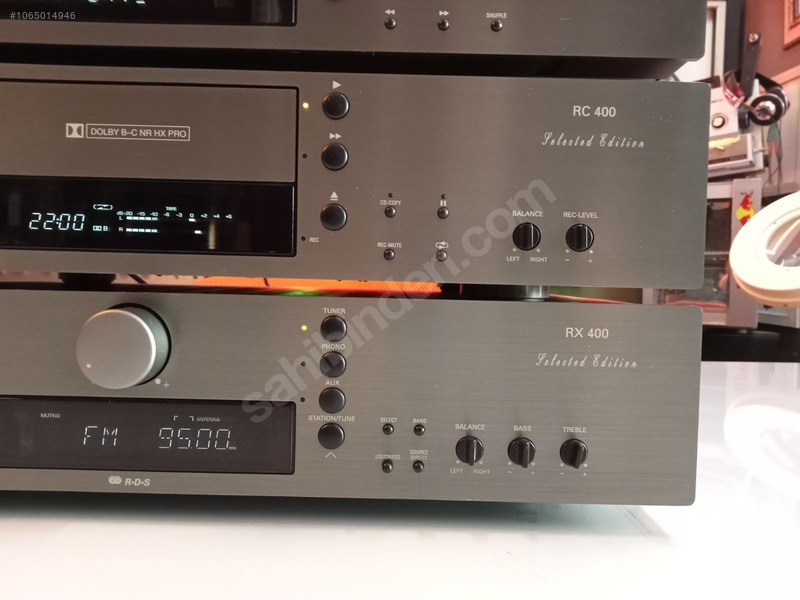 SİEMENS RX 400 SELECTED EDİTİON Hİ-END TİTANYUM KASA - İkinci El Siemens Müzik Seti & Teyp ...