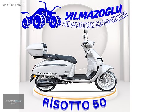 Yuki Risotto 50 2024 Model Scooter / Maxi Scooter Motor Motosiklet ...
