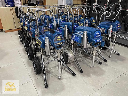 Airless boya pompası 2MPOWER PRO 595T boya makinası SET - Sıfır Havalı ...