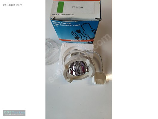 OSRAM METAL HALIDE DISPLAY/OPTIC HTI LAMBA 400W/24 - Ampul ve Yapı ...