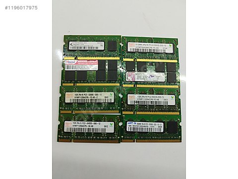 DDR 2 RAM 8 ADET - RAM Bellek ve Tüm Masaüstü Bilgisayar Parçaları ...