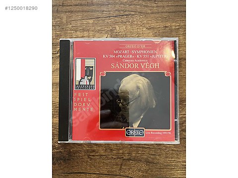 Sandor Vegh, Mozart, Camerata Academica - Symphonien (CD) - Müzik CD ...