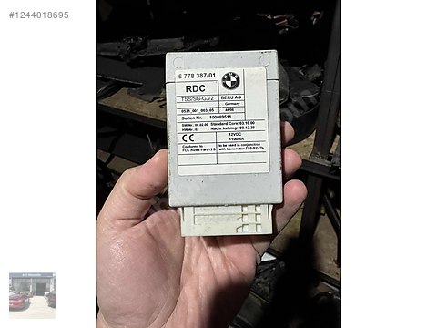 BMW e60 rdc beyni lastik basınç modülü sahibinden.comda - 1244018695