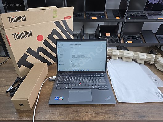 Lenovo / THİNKPAD T14S GEN4 silver İ7 1355U 16/512 W11PRO SIFIR BOX ...