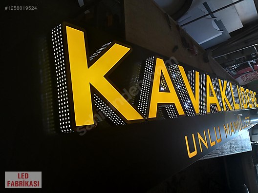 LED TABELA - LED EKRAN - IŞIKLI TABELA - YURDAKUL REKLAM TABELA - Yapı ...