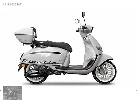 Yuki Risotto 50 2024 Model Scooter / Maxi Scooter Motor Motosiklet ...