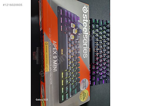 Steelseries Apex 9 Mini RGB UK Mekanik Oyuncu Klavye - Kablolu ...