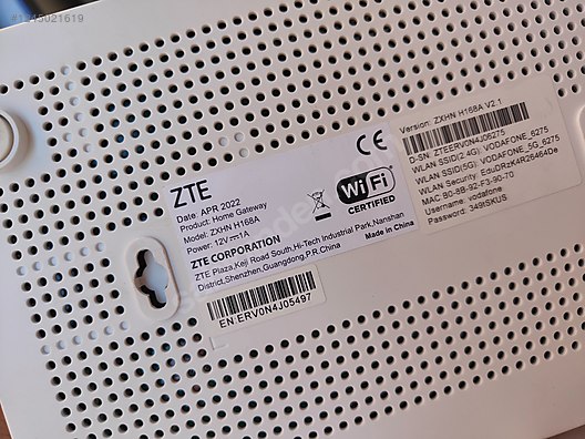 ZTE VDSL MODEM ZXHN H168A sahibinden.comda - 1245021619