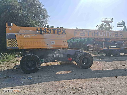 43 M DİZEL TELESKOPİK PLATFORM (MANLİFT)HAULOTTE- H43 TPX-2012 - Sanayi ...