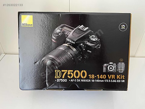 DSLR / Nikon / D7500 / NİKON D7500 18-140 VR KİT (SIFIR KUTUSUNDA ...