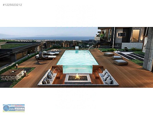 ROTA'DAN SAUNA ve HAMAMLI, EŞSİZ DENİZ ve ŞEHİR MANZARALI VİLLA ...