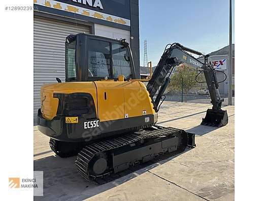 2016 MODEL VOLVO EC55 ÇOK TEMİZ BAKIMLI SIFIR POMPA - Ekskavatör ...