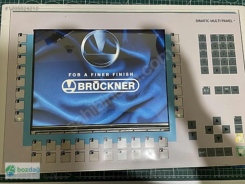 Brückner ram Siemens MP370 12" Key hmi 6AV6542-0DA10-0AX0 sahibinden ...