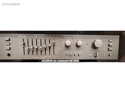 Rotel Entegre Amfi - ROTEL RA1000 AMPLIFIER - 1231024834