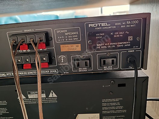 Rotel Entegre Amfi - ROTEL RA1000 AMPLIFIER - 1231024834