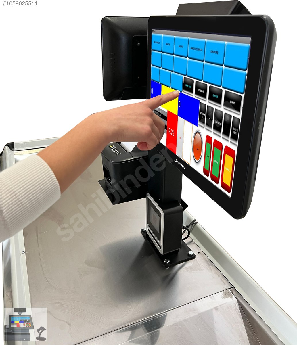 MICROSER M41 BARKOD SİSTEMİ MASASI DAHİL PRO SET KURULU HAZIR - Raf ...