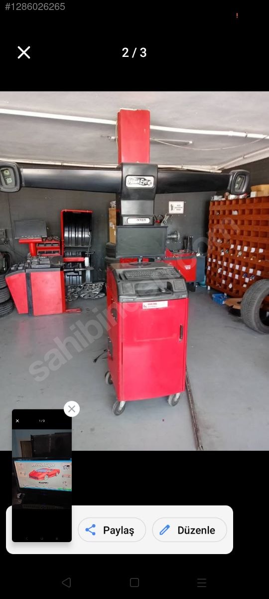 Rot & Balans Makinesi - Otomotiv Endüstri Makineleri - 1286026265
