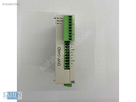 DELTA, [DVP04AD-S2], 4 LÜ ANALOG GİRİŞ, PLC MODÜL, DVP 04AD-S2 on ...
