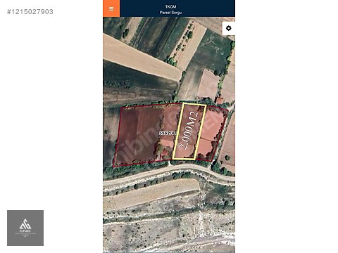 CND 'DAN KANAL PROJESİ YAKININDA YOLA SIFIR 2.000 M2'LİK TARLA - Satılık Arsa İlanları ...