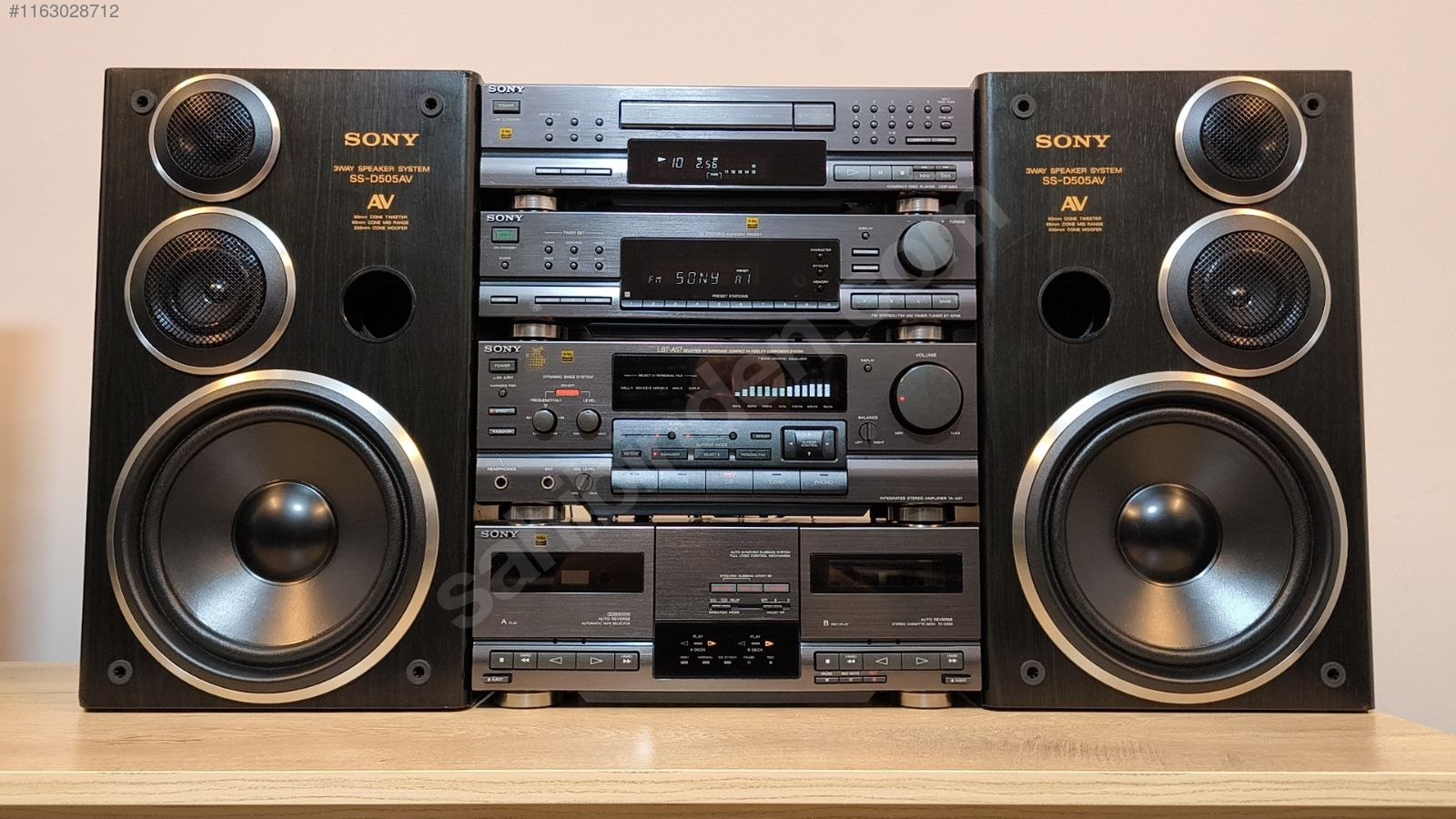 SONY DECK SYSTEM - İkinci El Sony Müzik Seti & Teyp modelleri ...