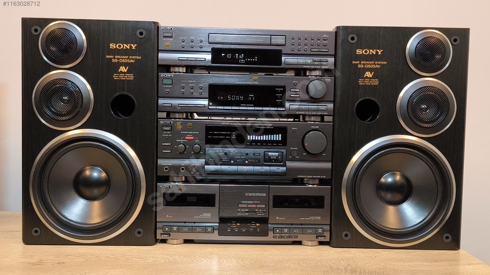 SONY DECK SYSTEM - İkinci El Sony Müzik Seti & Teyp modelleri ...