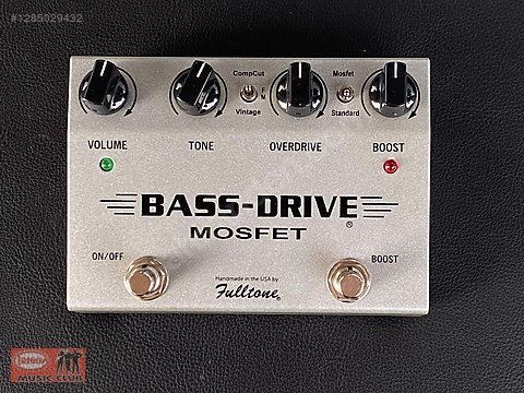 FULLTONE Bass Drive Mosfet Bas Gitar Pedalı - Efekt Pedalı ve Diğer ...