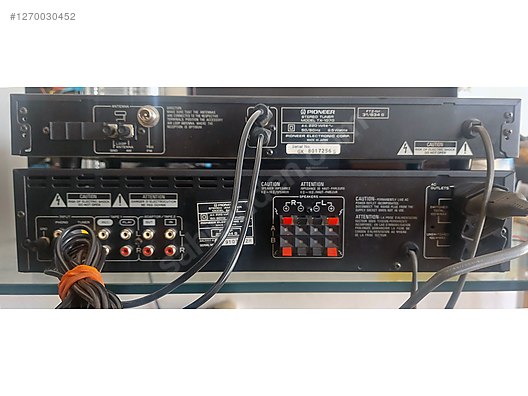 Pioneer Power Amfi - Pioneer SA-570 Amfi ve TX 1070 Tuner - 1270030452