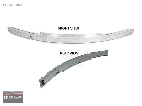MERCEDES W204 ÖN TAMPON DEMİRİ ALÜMİNYUM 2007-2014 2046203534 - İlan ve ...