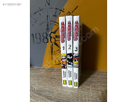 Naruto İlk 3 Cilt sahibinden.comda - 1192031381