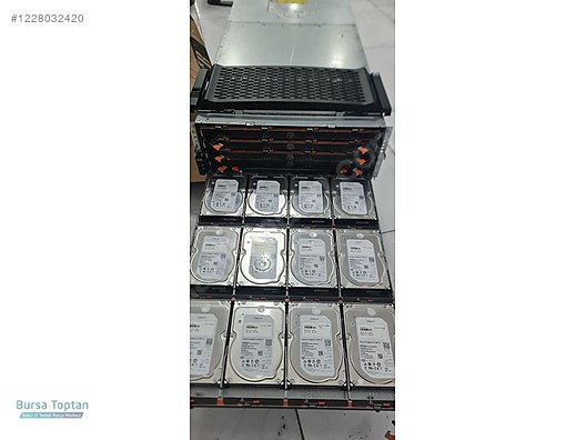 NetApp NAJ-1503 E2800 36 ADET 4 tTB 144 TB HDD MEVCUTTUR sahibinden ...